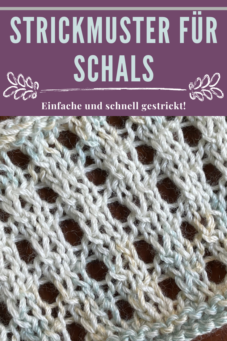Einfache Strickmuster für Anfänger-Schals – Verdrehte Masche